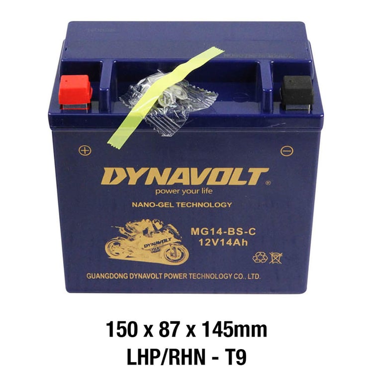 Dynavolt MG14-BS-C Nano-Gel Battery
