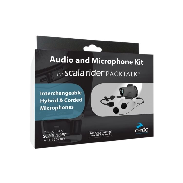 Cardo Packtalk/Smart Pack Hybrid & Corded Audio Mic Kit