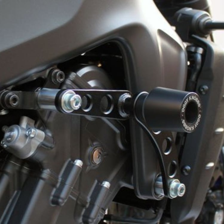 Oggy Knobbs Yamaha MT-09 21-22 Black Frame Slider Kit