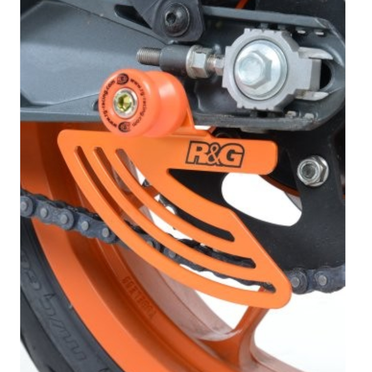 R&G KTM RC 125/200/390 OrangeToe Chain Guards