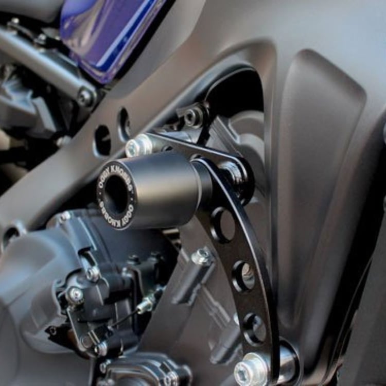 Oggy Knobbs Yamaha MT-09 21-22 Black Frame Slider Kit