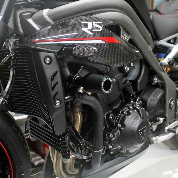 Oggy Knobbs Triumph Speed Triple 18-19 Frame Slider Kit