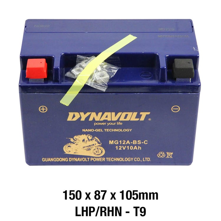 Dynavolt MG12A-BS-C Nano-Gel Battery