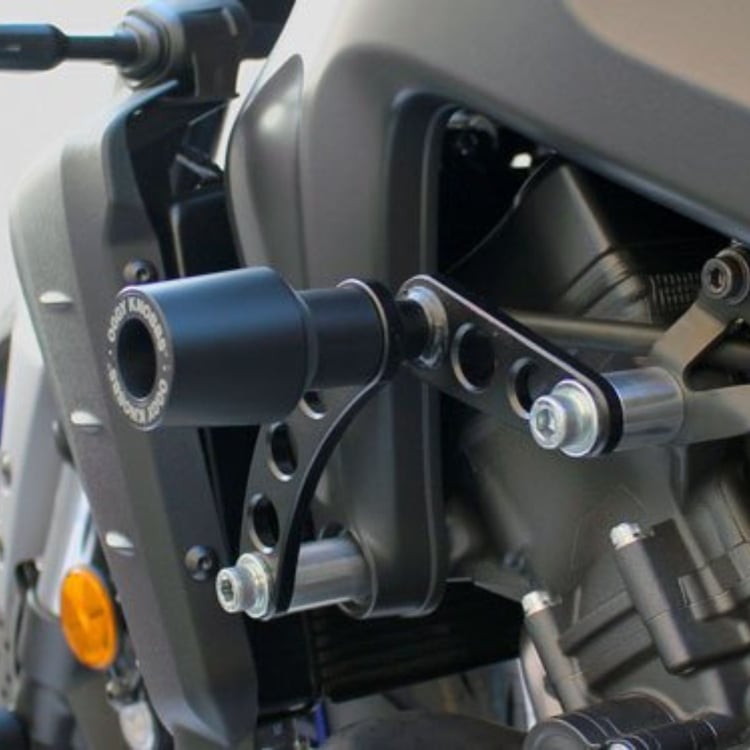 Oggy Knobbs Yamaha MT-09 21-22 Black Frame Slider Kit