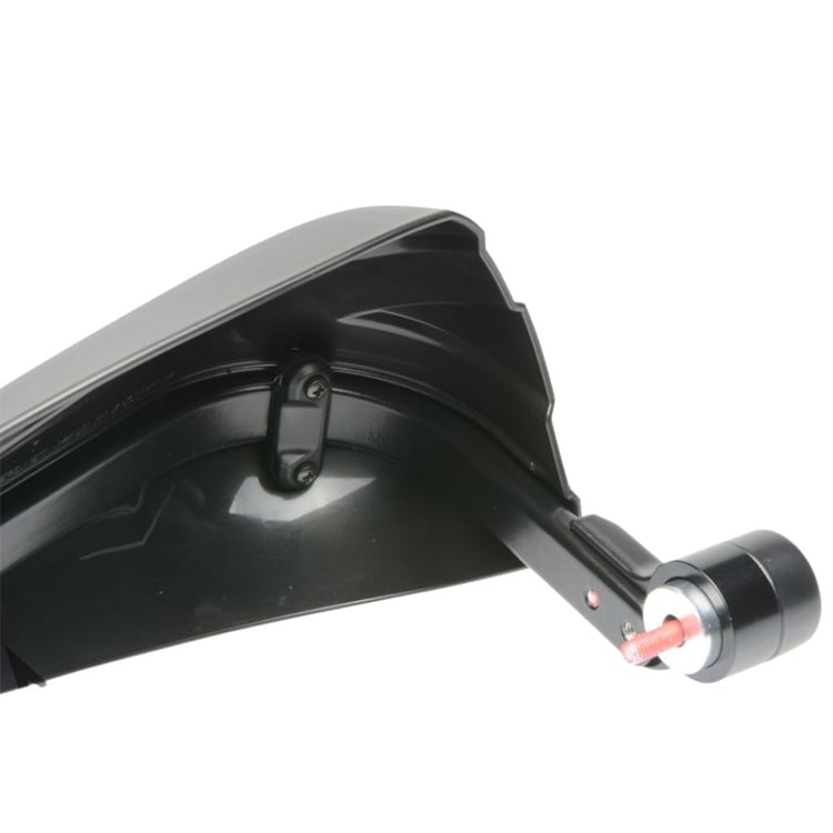 Barkbusters Threaded Black Single Point Bar End Mount Storm Handguard