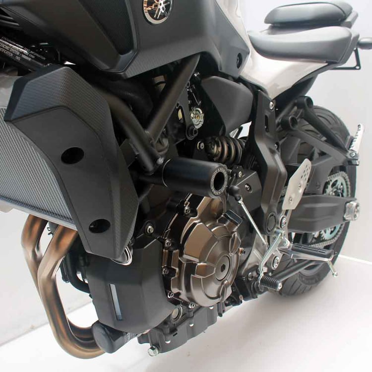 Oggy Knobbs Yamaha MT-07/XSR700 14-22 Black Frame Slider Kit