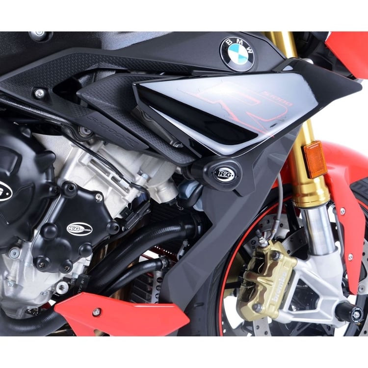 R&G BMW S1000R White Aero Crash Protectors