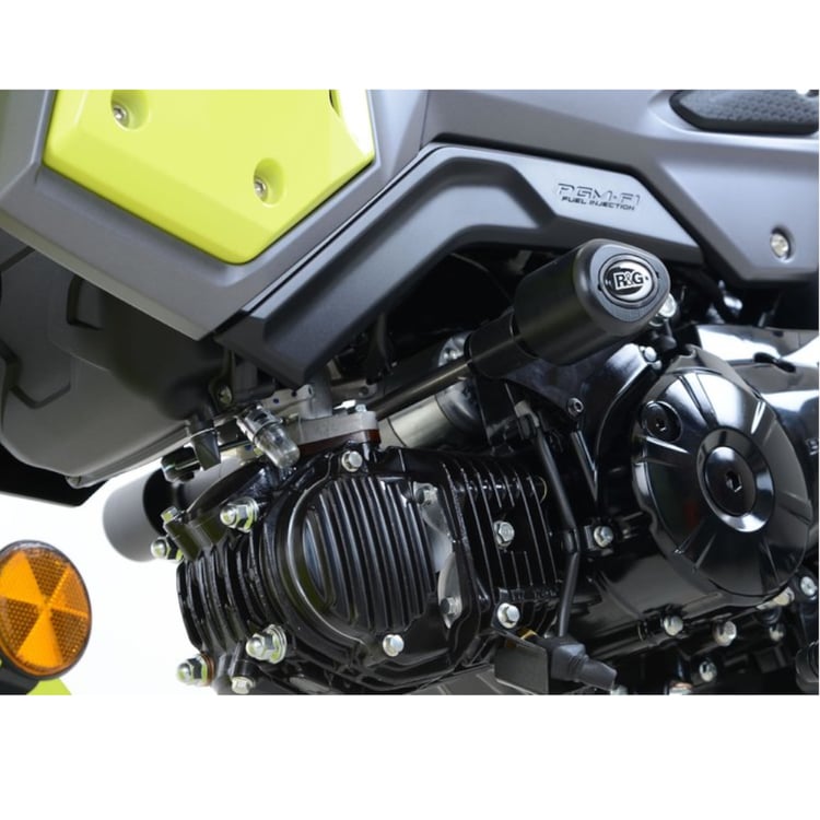 R&G Honda Grom Black Aero Crash Protectors