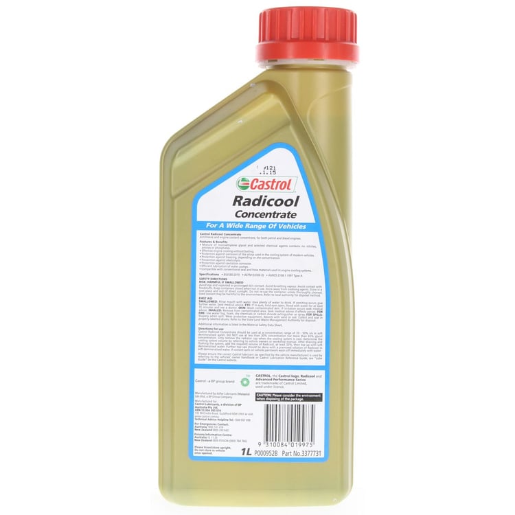 Castrol Radicool Concentrate Coolant - 1L