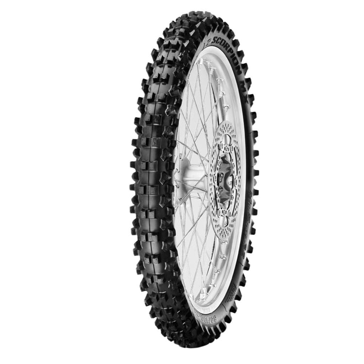 Pirelli Scorpion MX32 Mid Soft 70/100-17 40M NHS Front Tyre