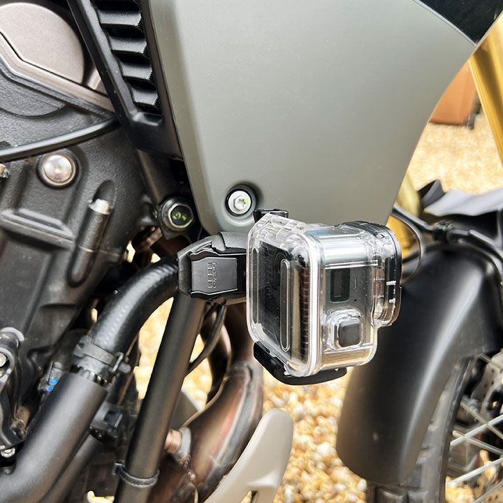 GBRacing Yamaha Tenere 700 GoPro Camera Fixed Mount