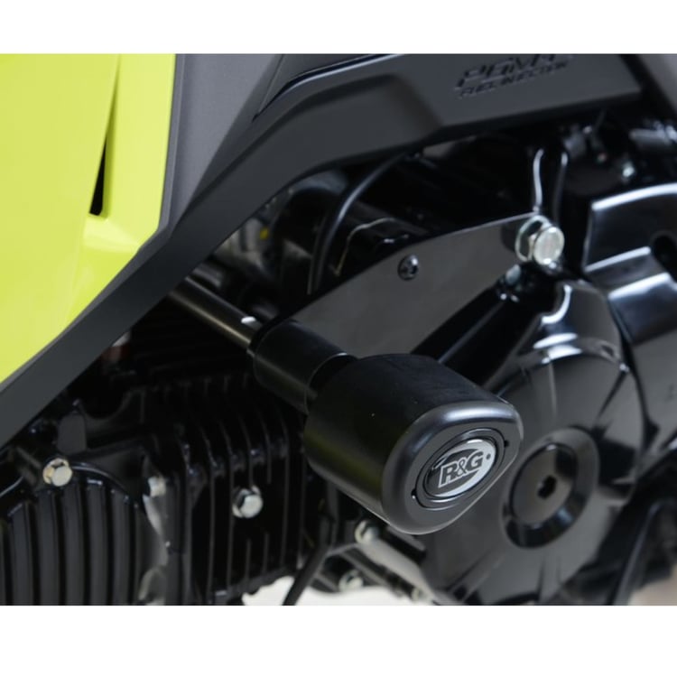 R&G Honda Grom Black Aero Crash Protectors
