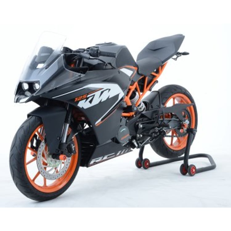 R&G KTM RC390 Black Aero Crash Protectors