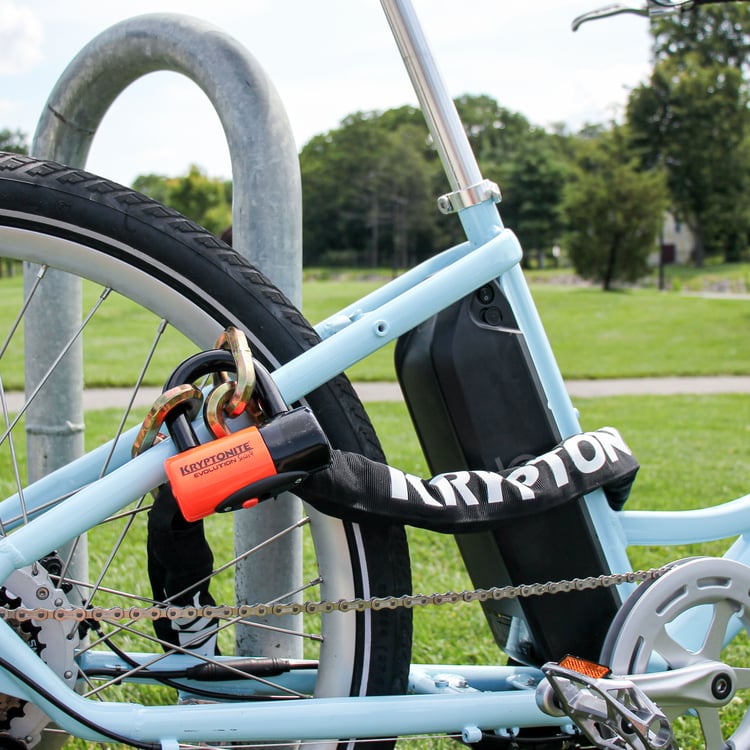 Kryptonite New York Chain 1217 & Evolution Disc Lock