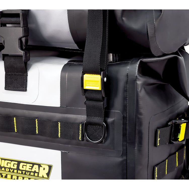 Nelson-Rigg SE-4050 Hurricane Black/Grey 28L Saddlebags