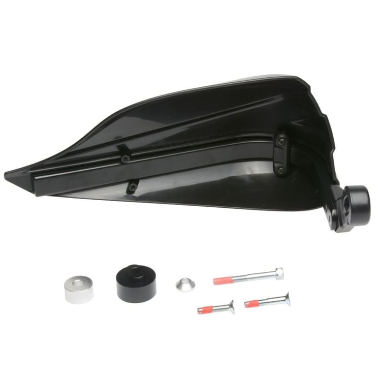 Barkbusters Threaded Black Single Point Bar End Mount Storm Handguard