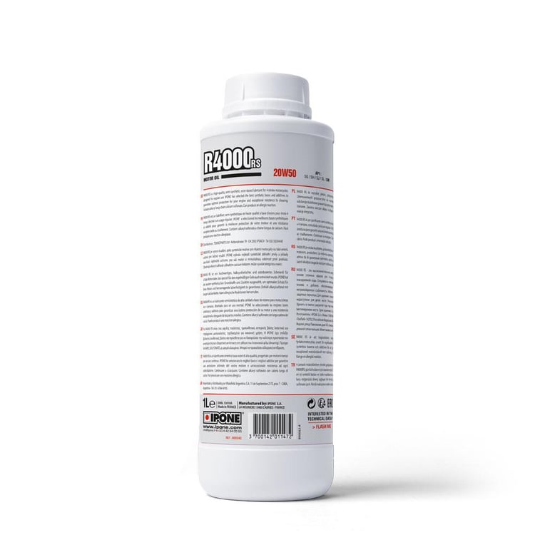 Ipone R4000 RS 20W50 1L 4 Stroke Oil