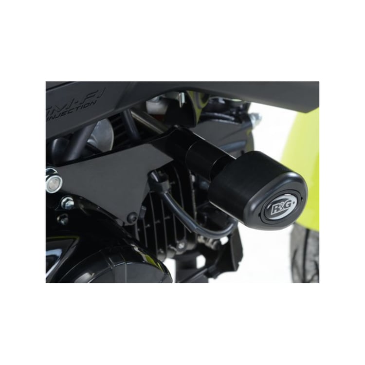 R&G Honda Grom Black Aero Crash Protectors