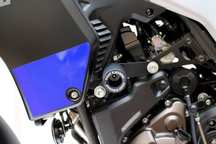 Oggy Knobbs Yamaha T7 Tenere 700 19-21 Black Frame Slider Kit